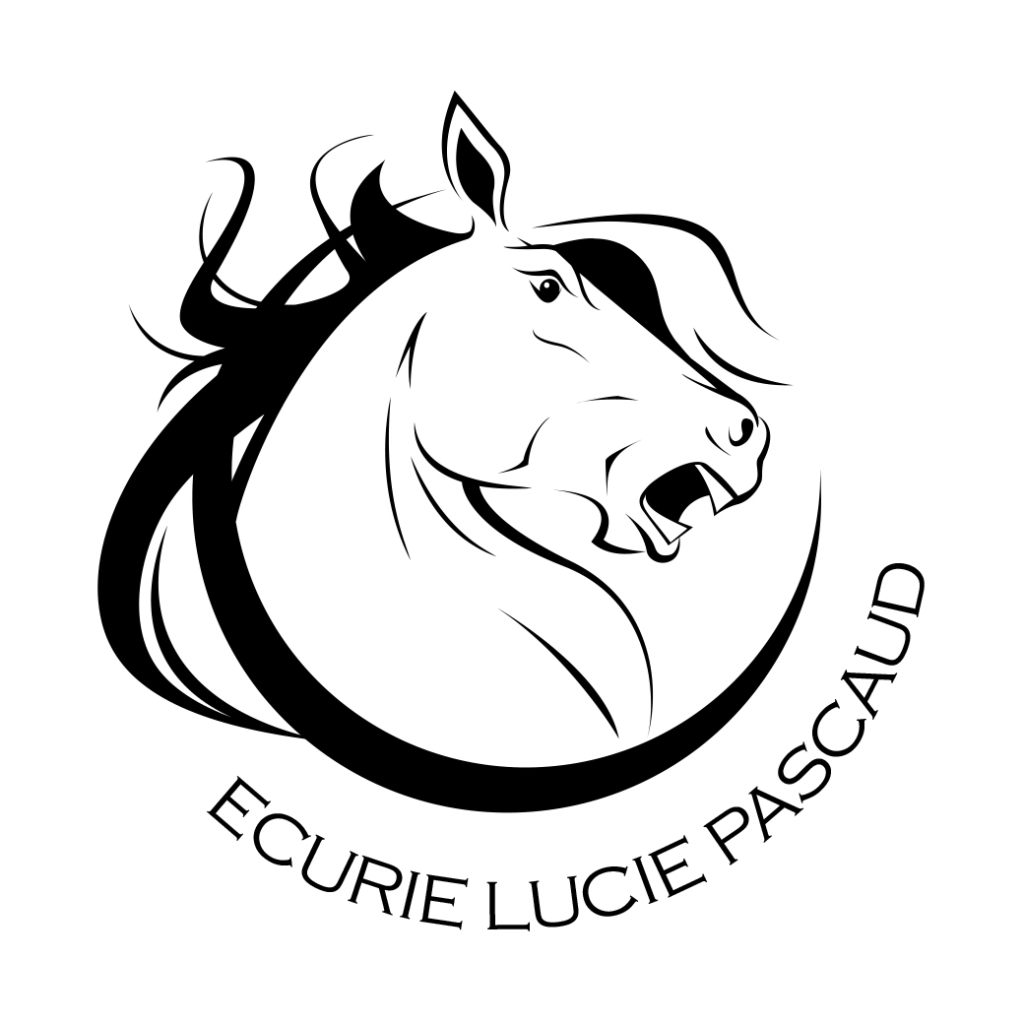 LOGO "VECTORIEL" ECURIE LUCIE PASCAUD – CENTRE EQUESTRE - Vin Velke
